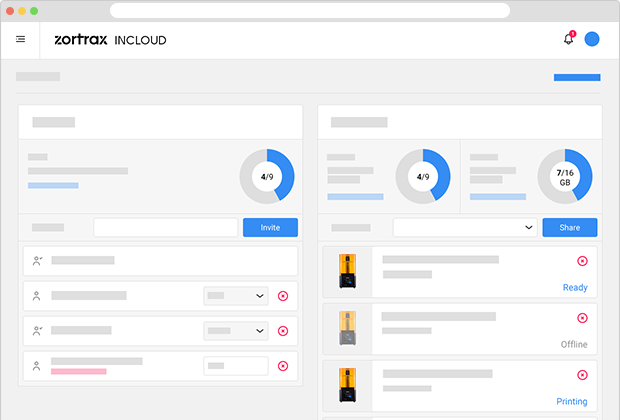 Découvrez les fonctionnalités d'inCloud - Support technique Machines-3D